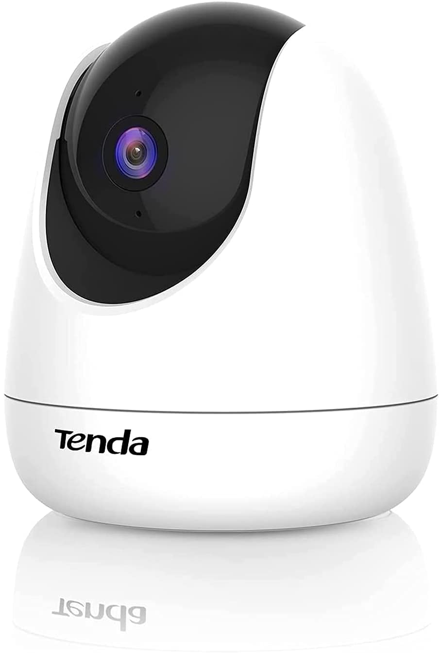 Tenda Gold Baby Monitor, 1080p HD Smart Home Pan/Tilt Camera with Night Vision, Motion Detection for Baby Monitor, Two-Way Audio, with Smartphone App, Designed for Moms and Babies (CP3)