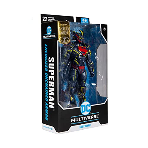 McFarlane Toys DC Multiverse 7IN - Superman Energized Unchained Armor (Gold Label)