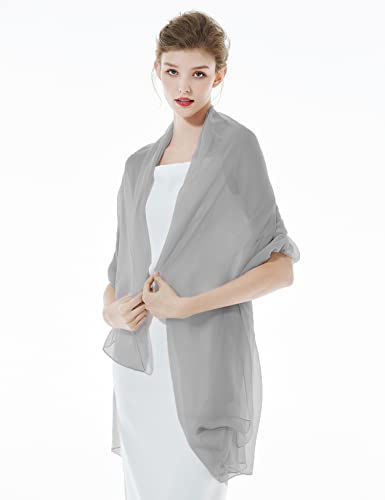 BEAUTELICATE Chiffon Shawl Bridal Bridesmaid Summer Travel Shot Beach Scarf Evening Party Wraps Wedding Stole