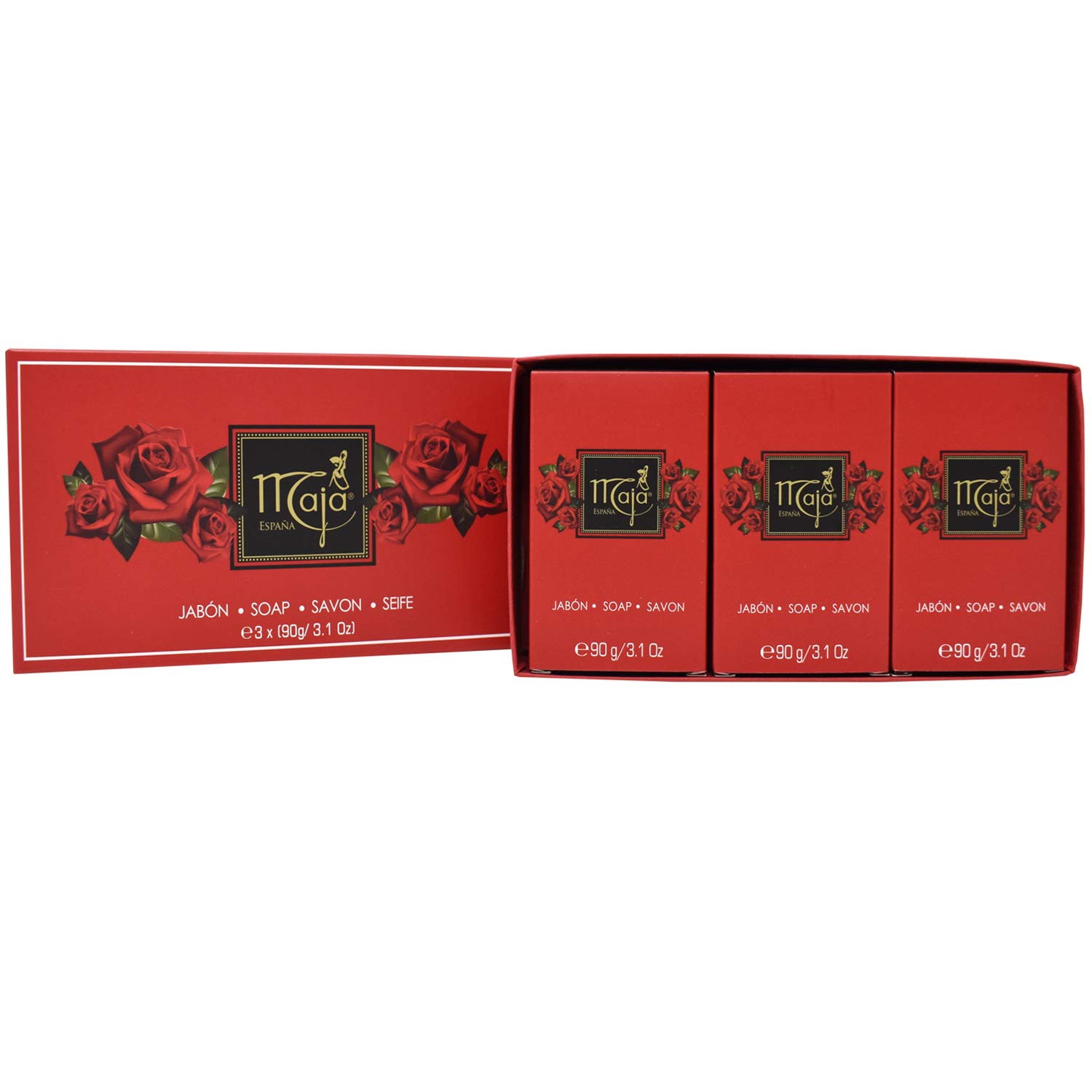 Maja By Myrurgia For Women. Set-set Of 3 Soaps And All Are 3.1 OZ