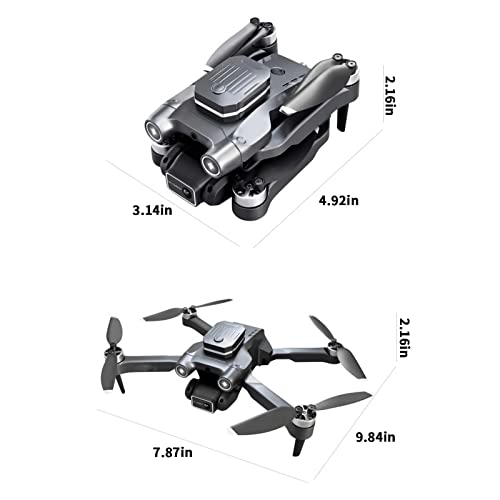 Hedgx Gps Drone with 4k Camera for Adults, Rc Quadcopter with Auto Return, Follow Me, Brushless Motor, Circle Fly, Route Fly, Altitude Hold, Headless Mode, Gift for Family