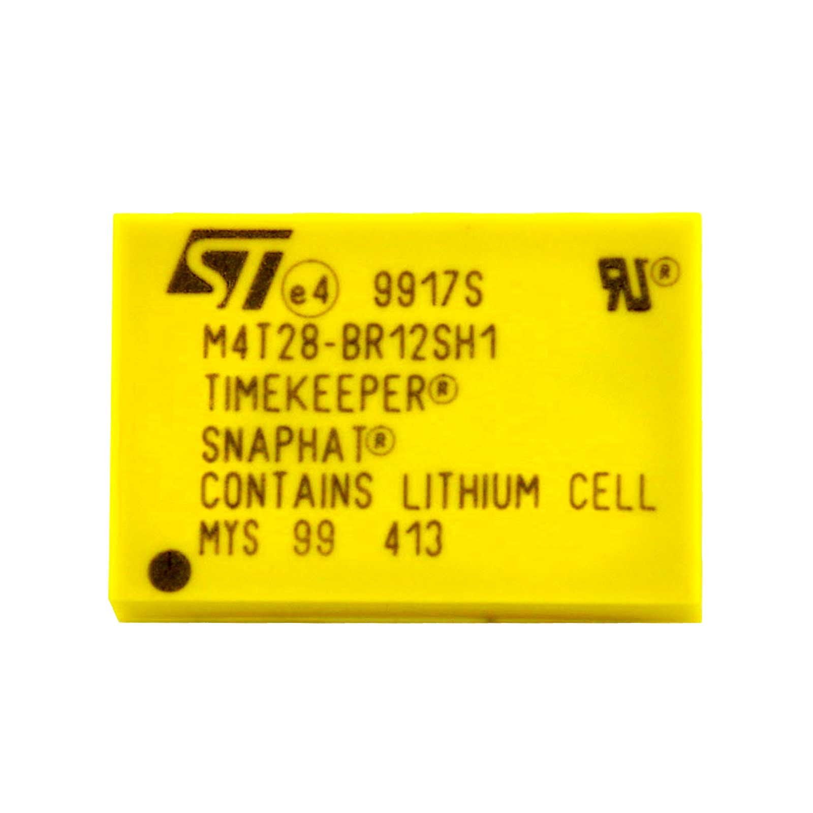 STMicroelectronics M4T28-BR12SH1 Battery Replaces St Microelectronics 497 3686 5 ND 497-3686-5 49736865ND M4T32-BR12SH1 Interstate ALIT0451 GE 197230 AS-3 AS-5 SRAM Datex-Ohmeda 197230 AS-3 AS-5 SRAM