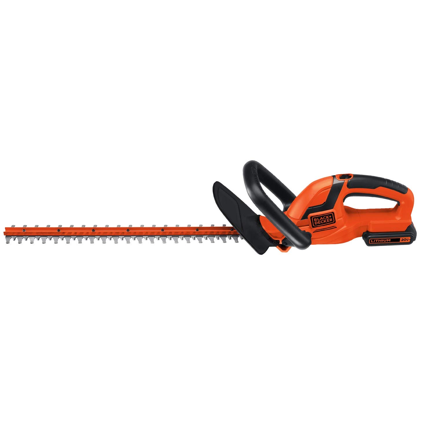 BLACK+DECKER 20V MAX Cordless Hedge Trimmer, 22-Inch with Extra 4-Ah Lithium Ion Battery Pack (LHT2220 & LB2X4020)