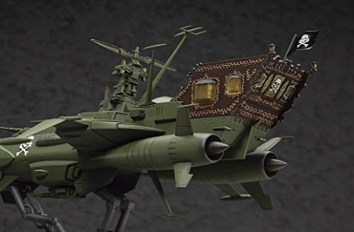 Hasegawa HCW05 1:1500 Space Pirate Battleship Arcadia, Multicoloured