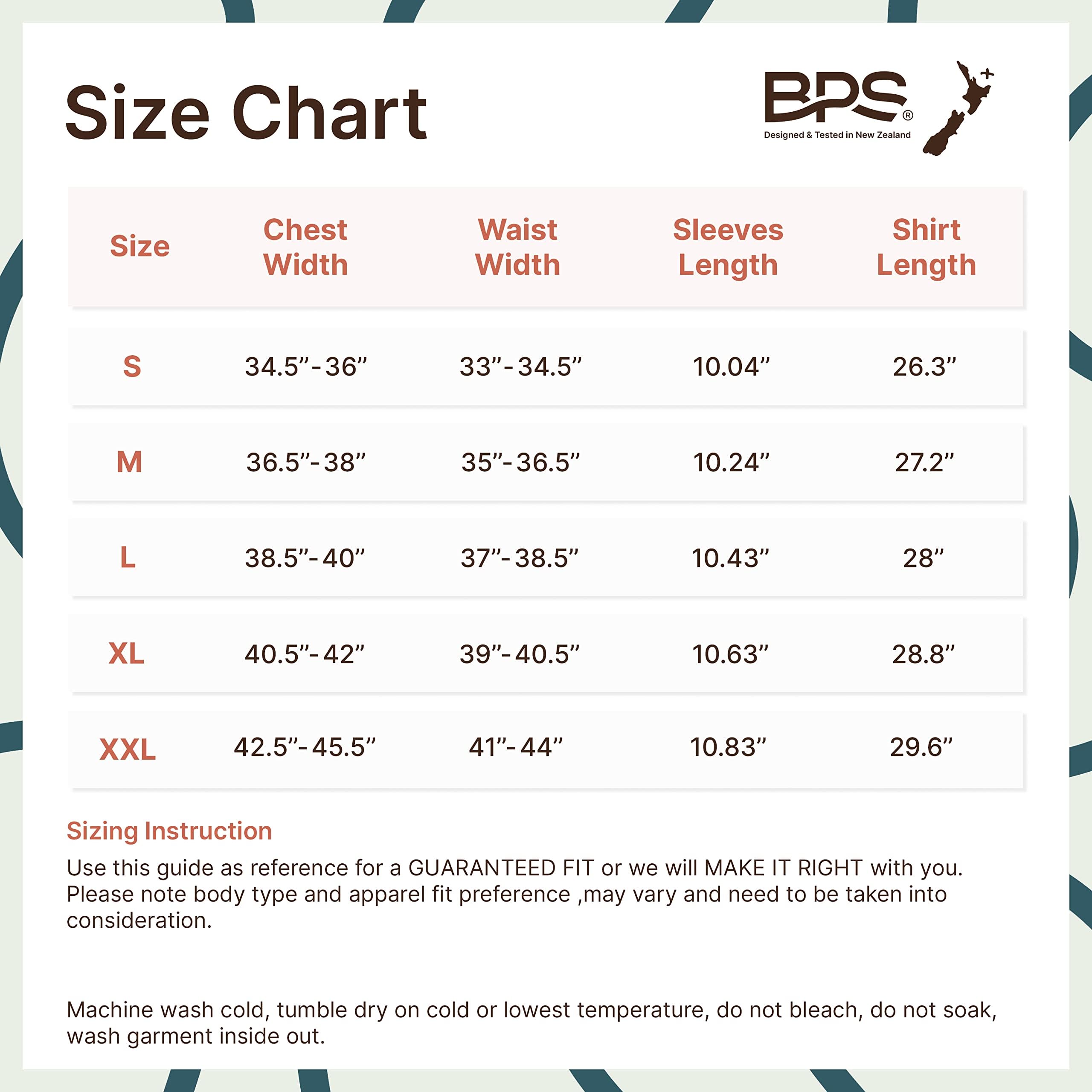 BPS Men's Long Sleeve Swim Shirt/Rash Guard with Sun Protection (Charcoal, M)
