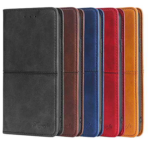 Fansipro Wallet Folio Case for Oppo Reno 6 PRO 5G Snapdragon Edition, Premium PU Leather Slim Fit Cover, 2 Card Slots, Exact Cutouts, Blue