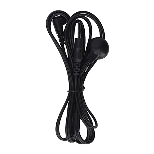 Demeras TENS Wire, Black 5pcs Safe Flexible Professional Portable Electrode Wire for Therapeutic Machine