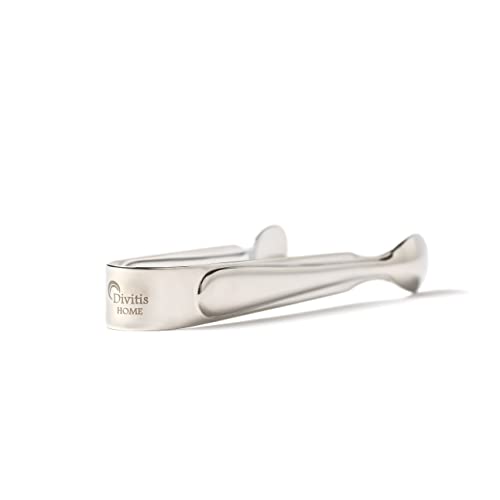 Divitis Home Sirius Serving Tongs 3-pieces set 4 1/3" (110mm) Sugar Tongs, Small Serving Tongs