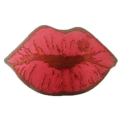DIY Crystal Epoxy Mold, Lip-Shaped Tray Resin Mould Coaster Tea Plate Silicone Mold for DIY Crafts Home Decor