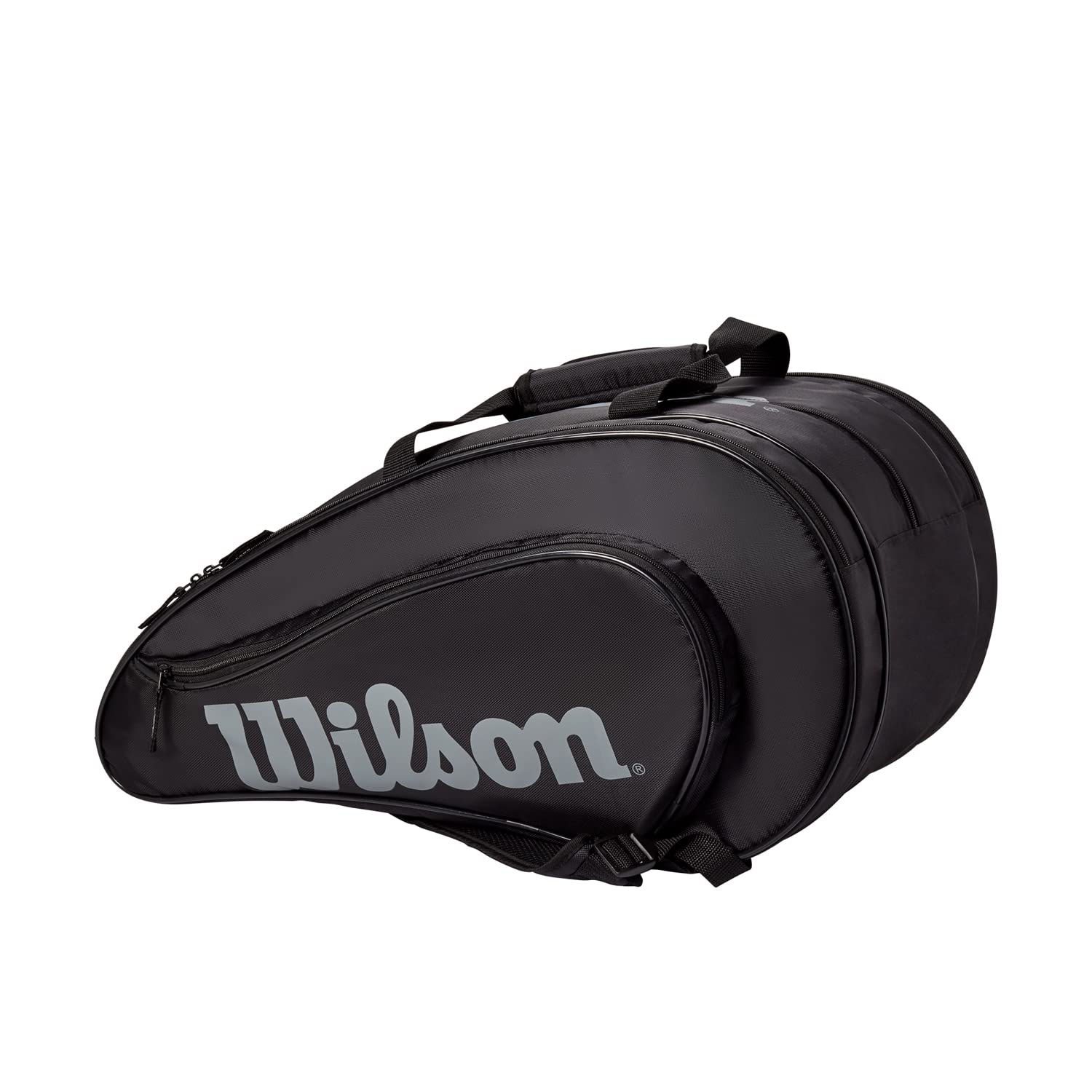 Wilson Padel-Case Rak Pak, For up to 6 Rackets, Black/Grey, WR8900203001