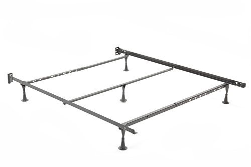Greaton Fully Assembled Split Wood Traditional Box Spring/Foundation for Mattress with Frame Set, 75" X 48", 100vF-4/0-3S