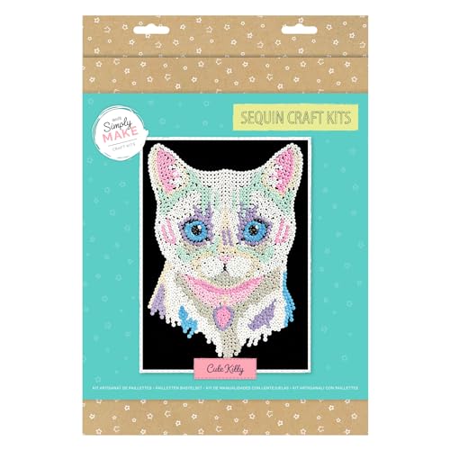 Sequin Craft Kit Set, Cute Craft Kit Setty, DIY Craft, Make Your Own, Home, Children and Adults Hobby