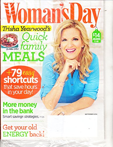 Woman's Day Magazine September 2014 Trisha Yearwood
