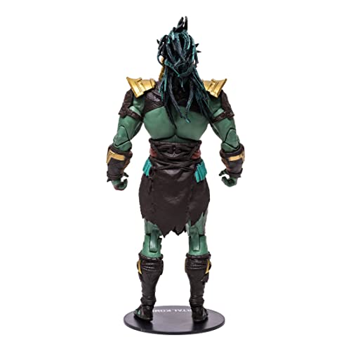 McFarlane Toys Mortal Kombat Kotal Kahn (Bloody) 7" Action Figure with Accessories