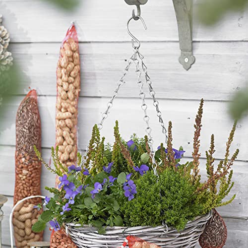 defutay 5 PCS Smooth Spinner Swivel Hook, Stainless Steel Wind Chime Hook 360 Degree Rotating Clips for Hanging Wind Spinners, Wind Chimes, Bird Feeder, Crystal Twisters Party Supplies (5 PC)