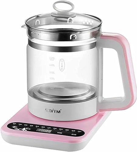 Electric Kettle 1.8L Large Capacity Glass Health Pot Multifunction Cooking Tea Soup Flower Teapot Automatic Electric Stew Bird's Nest Pot Electric Kettle