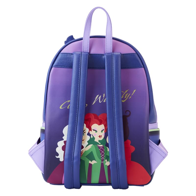 Loungefly Hocus Pocus Sanderson Sisters House Double Strap Shoulder Bag