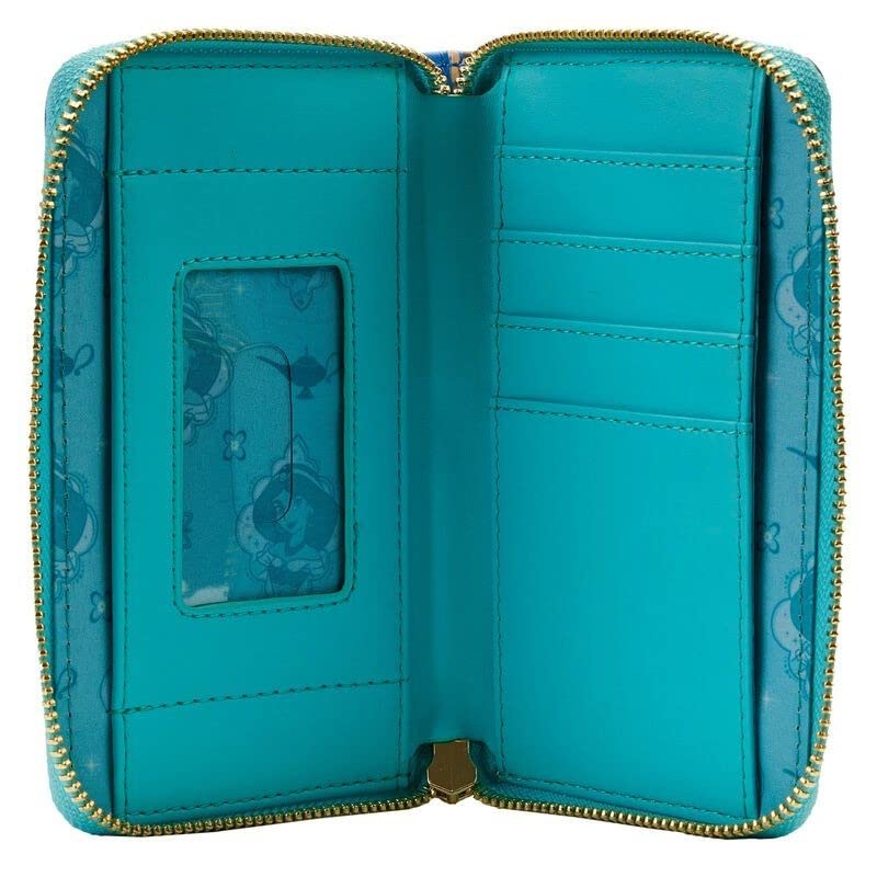 Loungefly Disney Aladdin Princess Scenes Zip Around Wallet