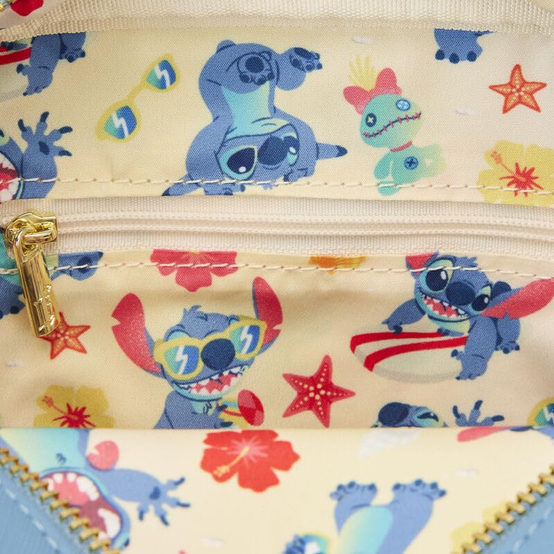 Loungefly Disney Stitch Beach Day Crossbody Bag
