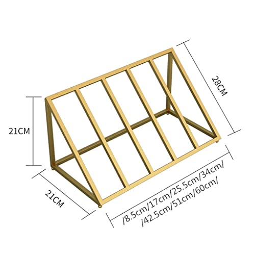 DLOETT Wine Bottle Rack Rack Home Living Room Decoration Cabinet Display Storage Rack Iron Wine Set