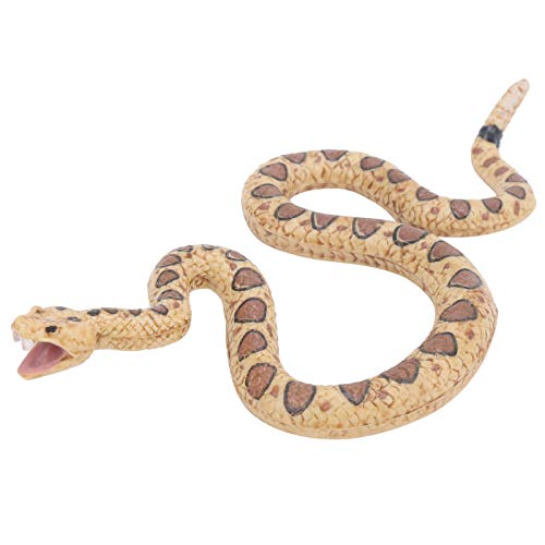 Bagima Highly Simulation Snake Trick Realistic Rubber Snake Mini Snake Model Decoration Supply Prank Props for Halloween Party (cobra)