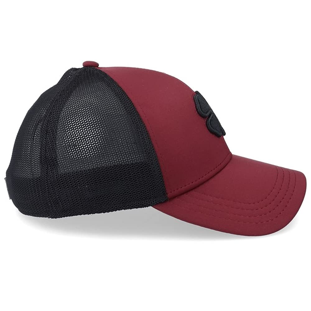 Black Clover Premium Clover 64 Fitted Cloth Back Style 3D Raised Patch 6 Panel Hat S/M