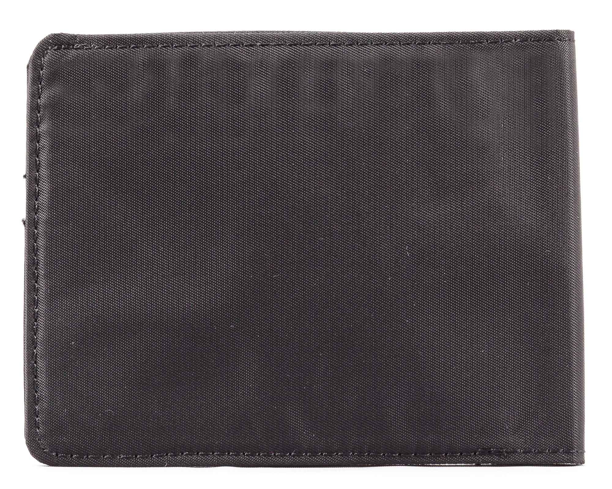 Big Skinny Men's Slimline Bi-Fold Slim Wallet, Holds Up to 25 Cards, Black