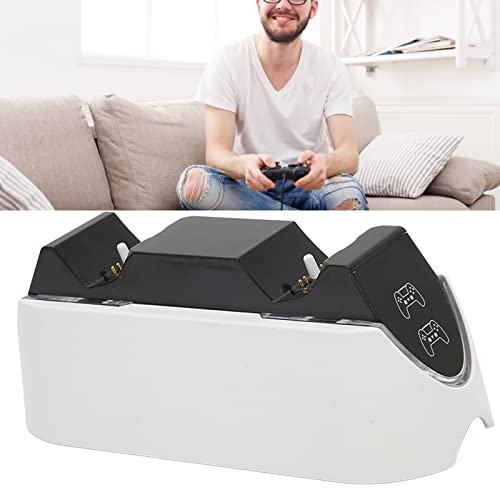 Charging Station, ABS Stable Plug and Play Comfortable GP51520 Charging with Dual Controller LED Indicator