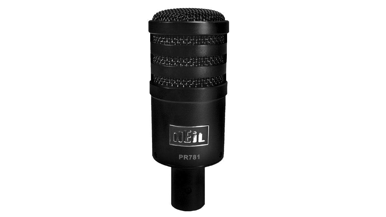 Heil Sound PR-781 PR781 Orginal Black ProLine Performance Studio Microphone - Dynamic Desk Microphone for Elite Tranceivers and Podcasting - Original