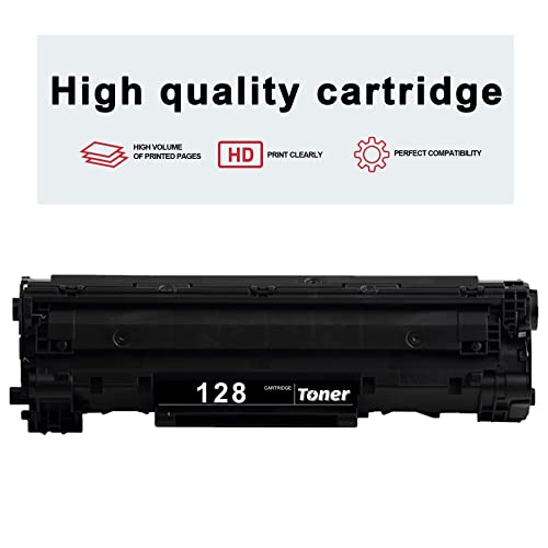 High Yield Cartridge 128 3500B001AA CRG128 Toner Cartridge Replacement for Canon 128 ImageCLASS MF4580dn Printer Ink, 2 Pack Up to 4,600 Pages
