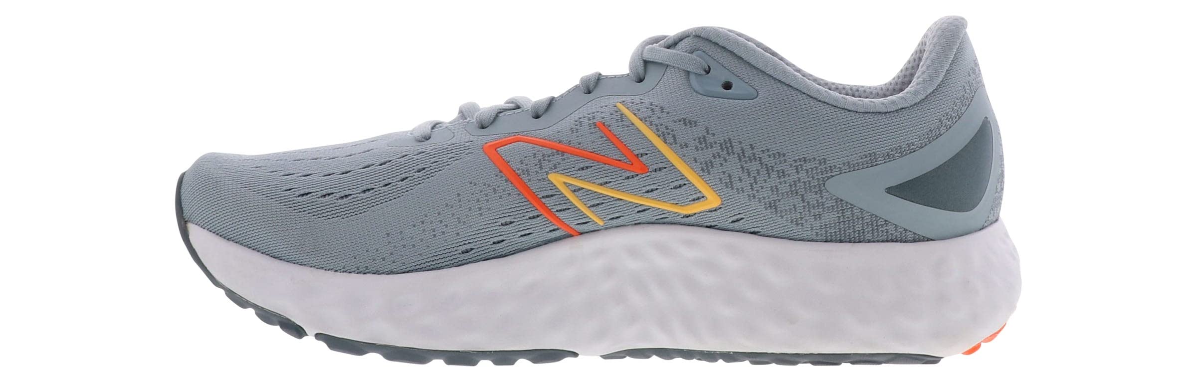 New Balance Men's Fresh Foam EVOZ V2 Running Shoe, Cyclone/Vibrant Orange/Vibrant Apricot, 11