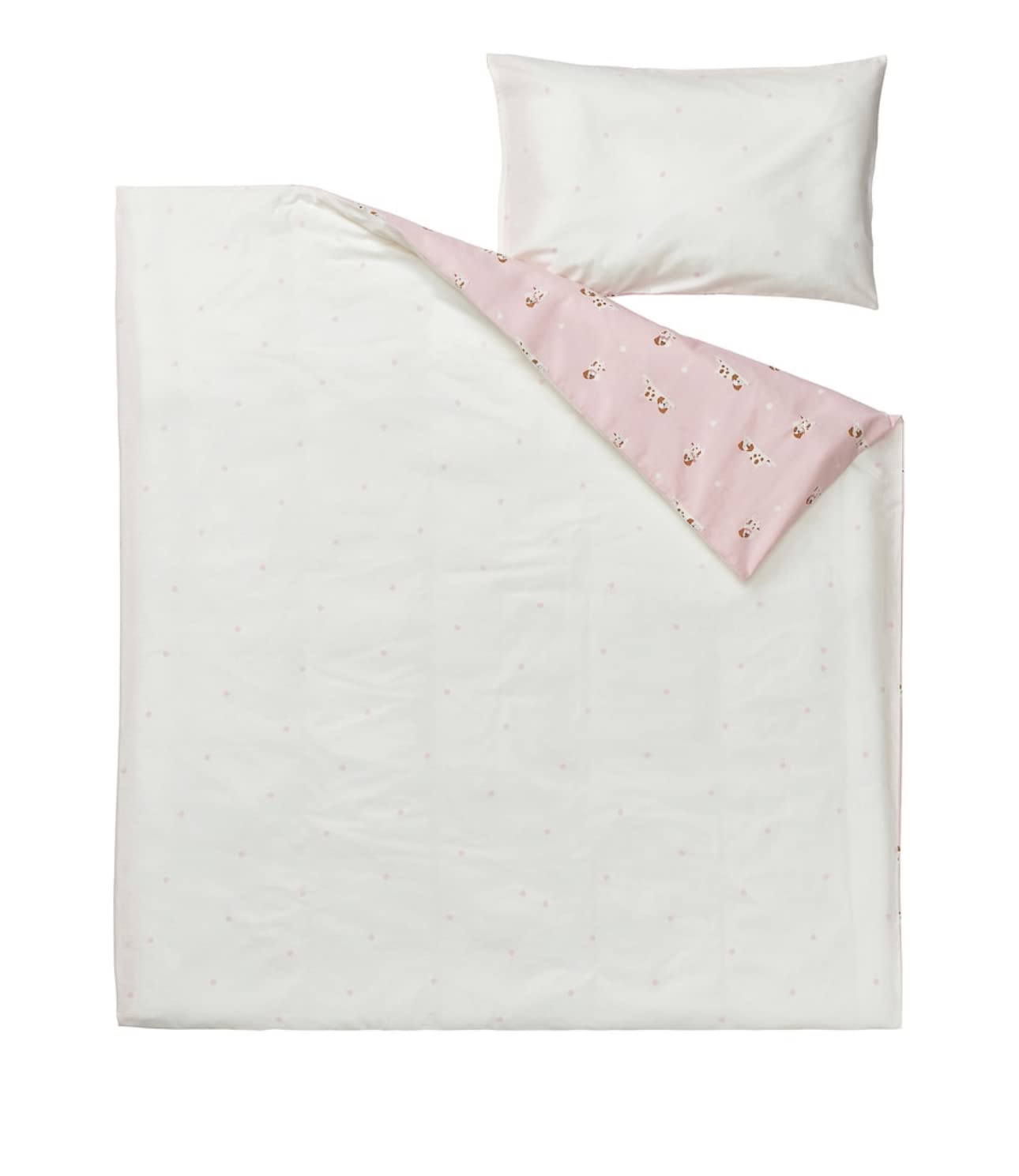 Crib Bedding Set(1 Duvet Cover,1 Pillowcase for Crib)