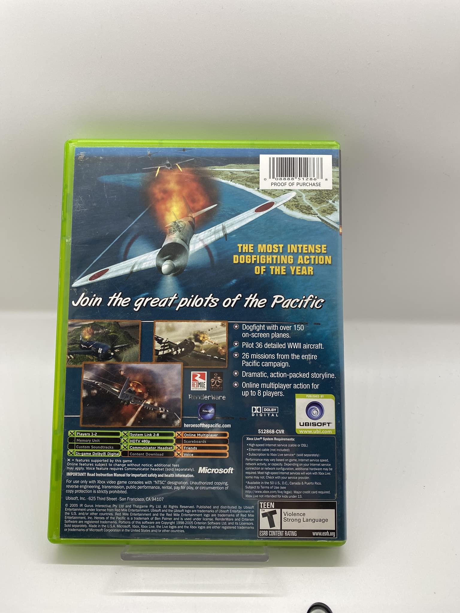 Heroes of the Pacific - Xbox