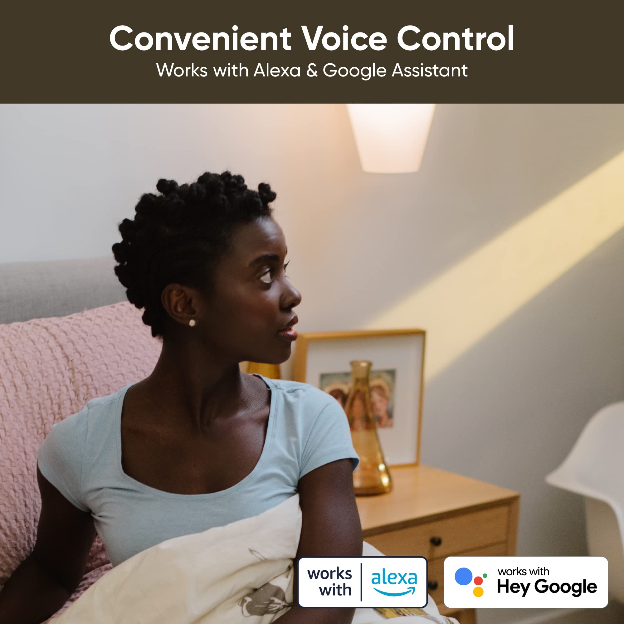 Wyze Bulb Color, 1100 Lumen WiFi RGB and Tunable White A19 Smart Bulb, Works with Alexa and Google Assistant, Four-Pack