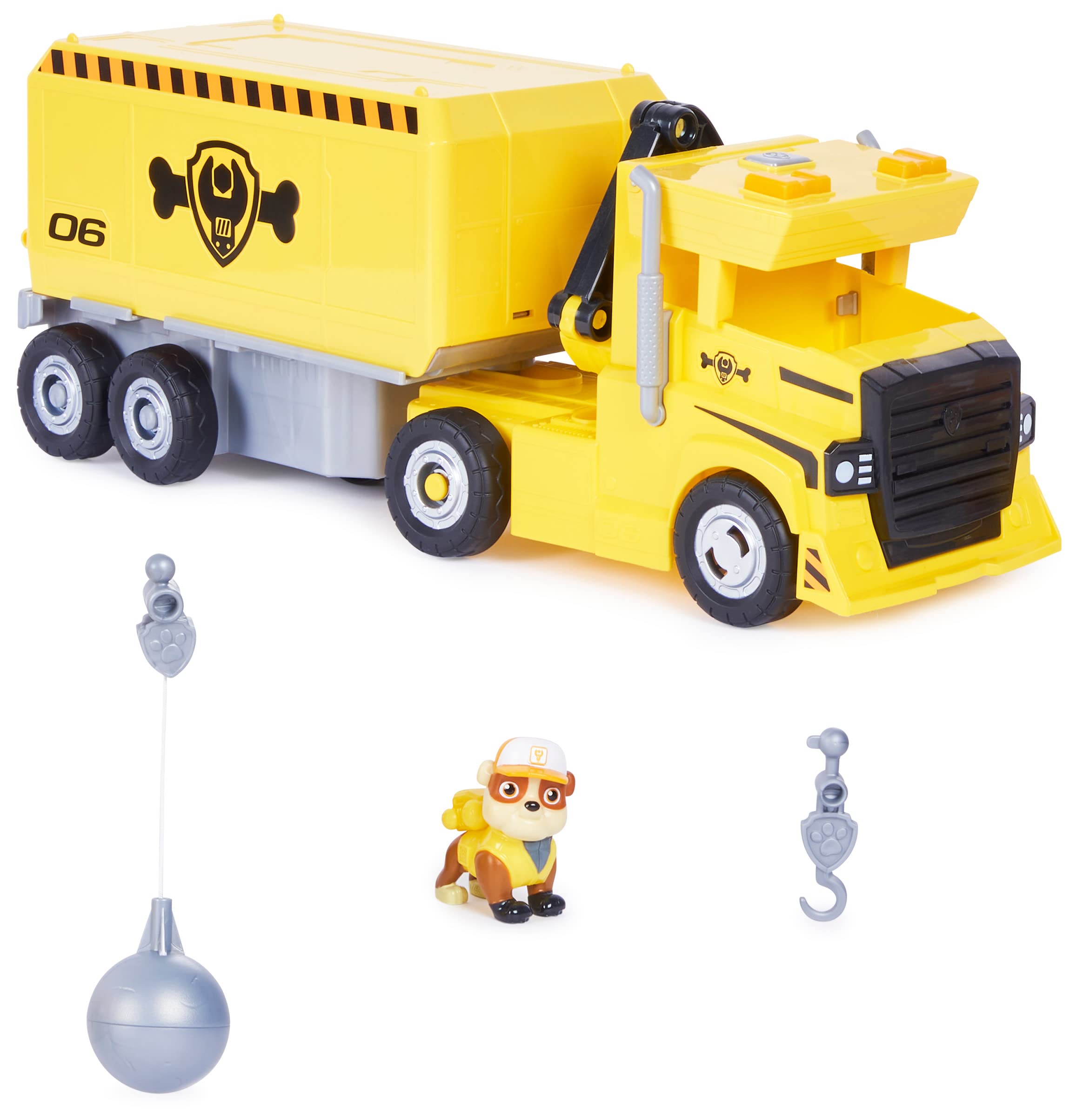 Paw Patrol, Mighty Pups Charged Up Chase Transforming Deluxe Vehicle Preschool Toy