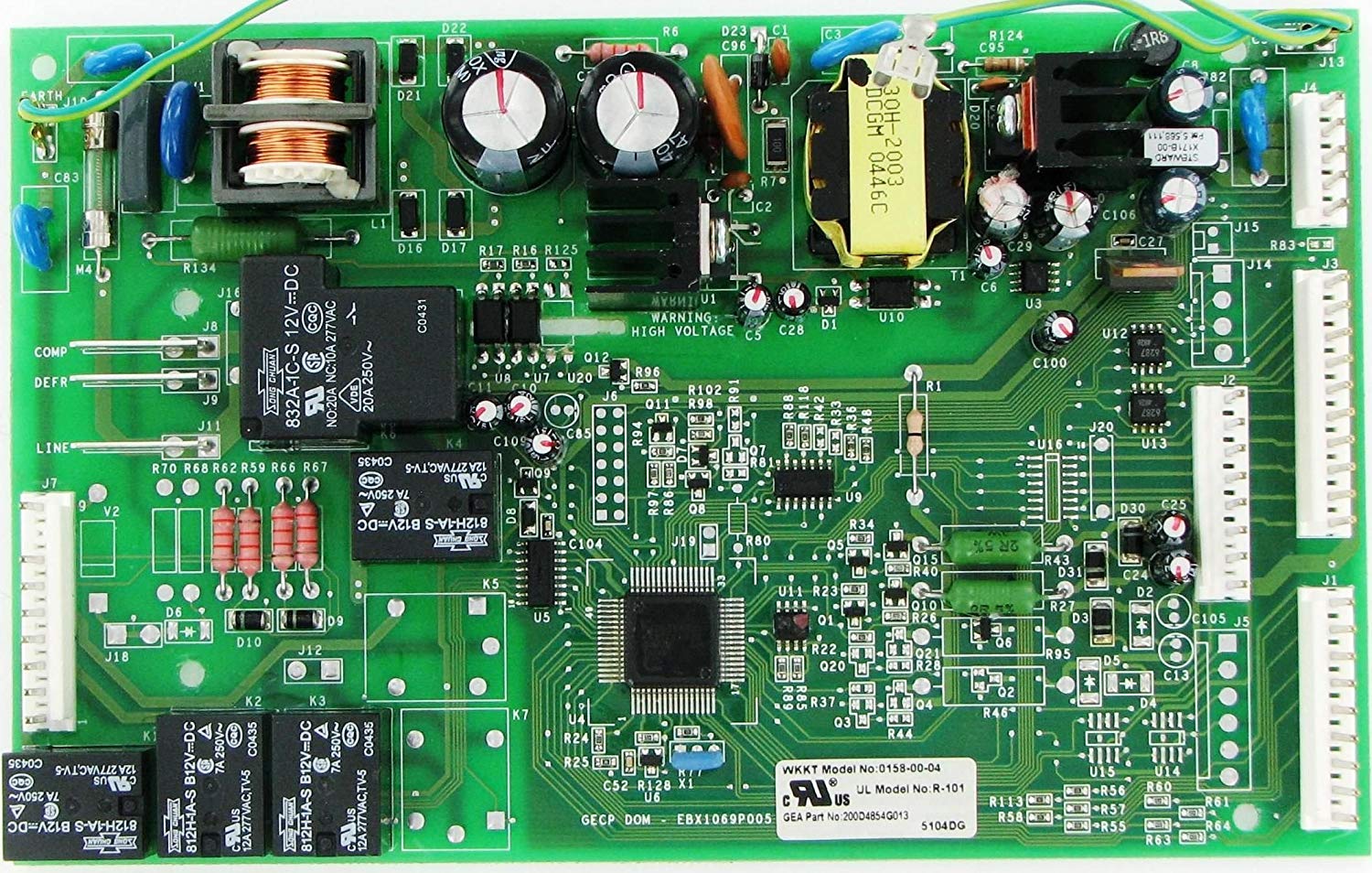 Genuine GE Refrigerator Main Control Board WR55X10174 200D2260G008