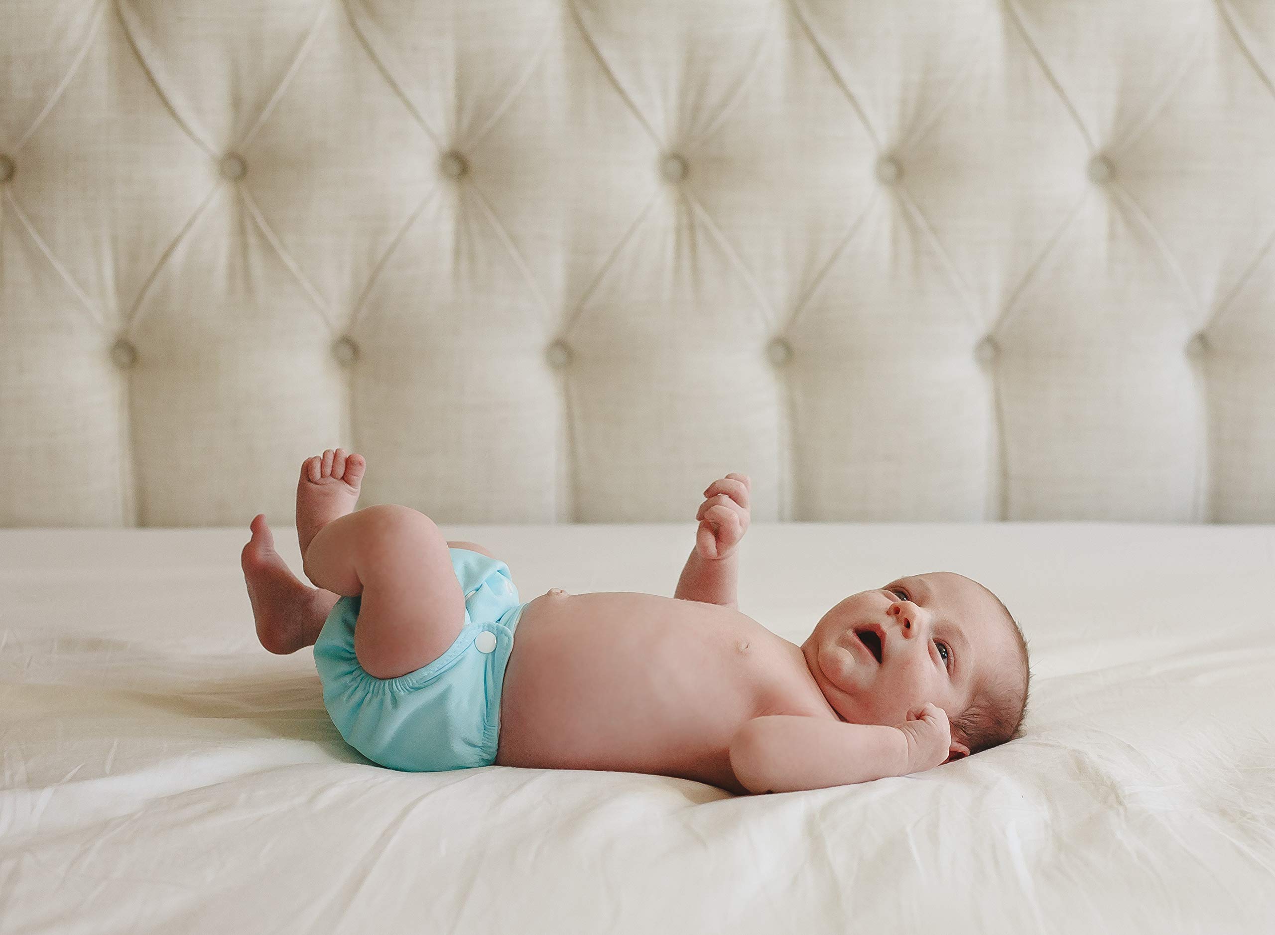 Thirsties Snap Natural Newborn All in One, Adventure Trail