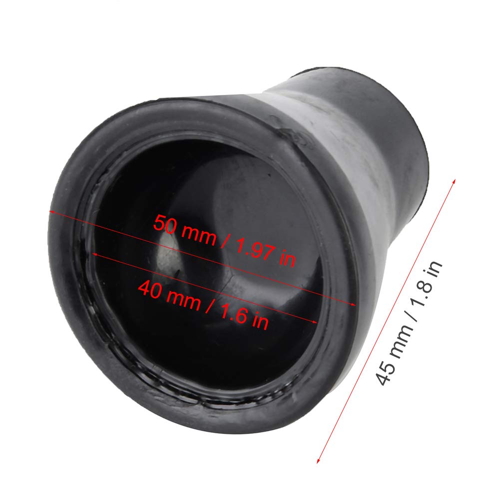 Black Golf Suction Cup, Made of Rubber Durability Golf Suction Putter Grip Ball Retriever Grabber
