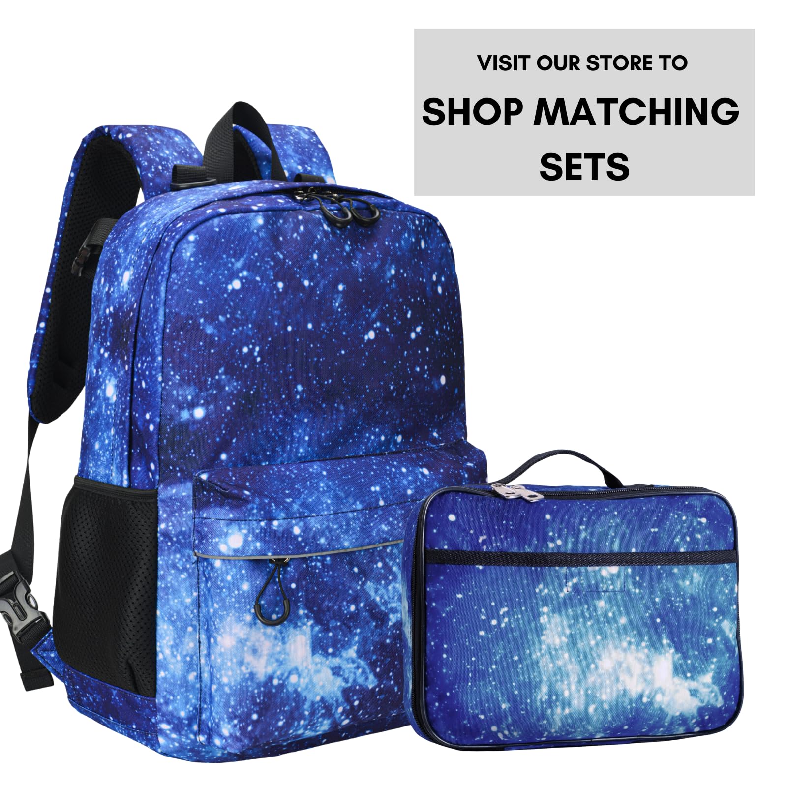 Fenrici Adaptive Backpack for Girls, Boys for All Abilities and Ages; Wheelchair Backpack with Adaptive Design; Perfect for Travel, School, and Everyday Adventure, Blue Galaxy