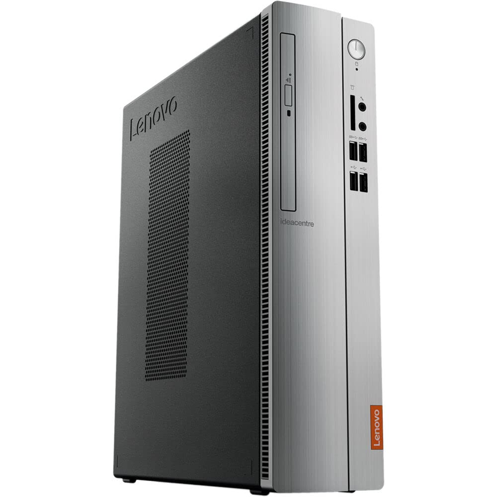 IdeaPad [Windows 11 Home] Lenovo IdeaCentre Desktop | AMD A9-9425 Processor 3.10 GHz to 3.70 GHz | 16GB RAM | 1TB SSD | DVD-RW | Wi-Fi | Bluetooth | HDMI | Silver