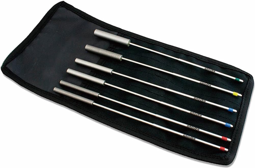 Grover Pro Percussion Tubular 6-piece Triangle Beater Set with Case