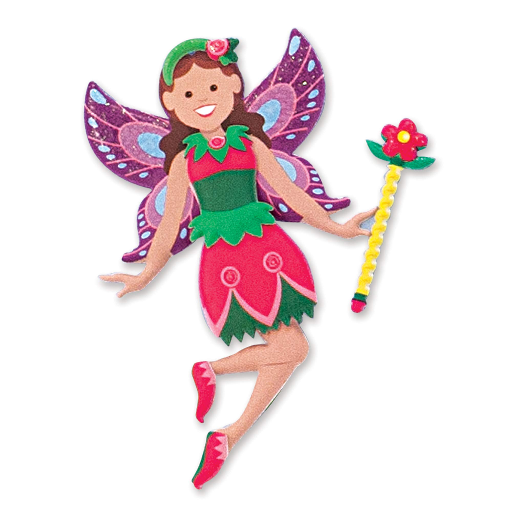 Melissa & Doug Puffy Sticker Pads Set: Fairy, Dress-Up, and Mermaid - 216 Reusable Stickers