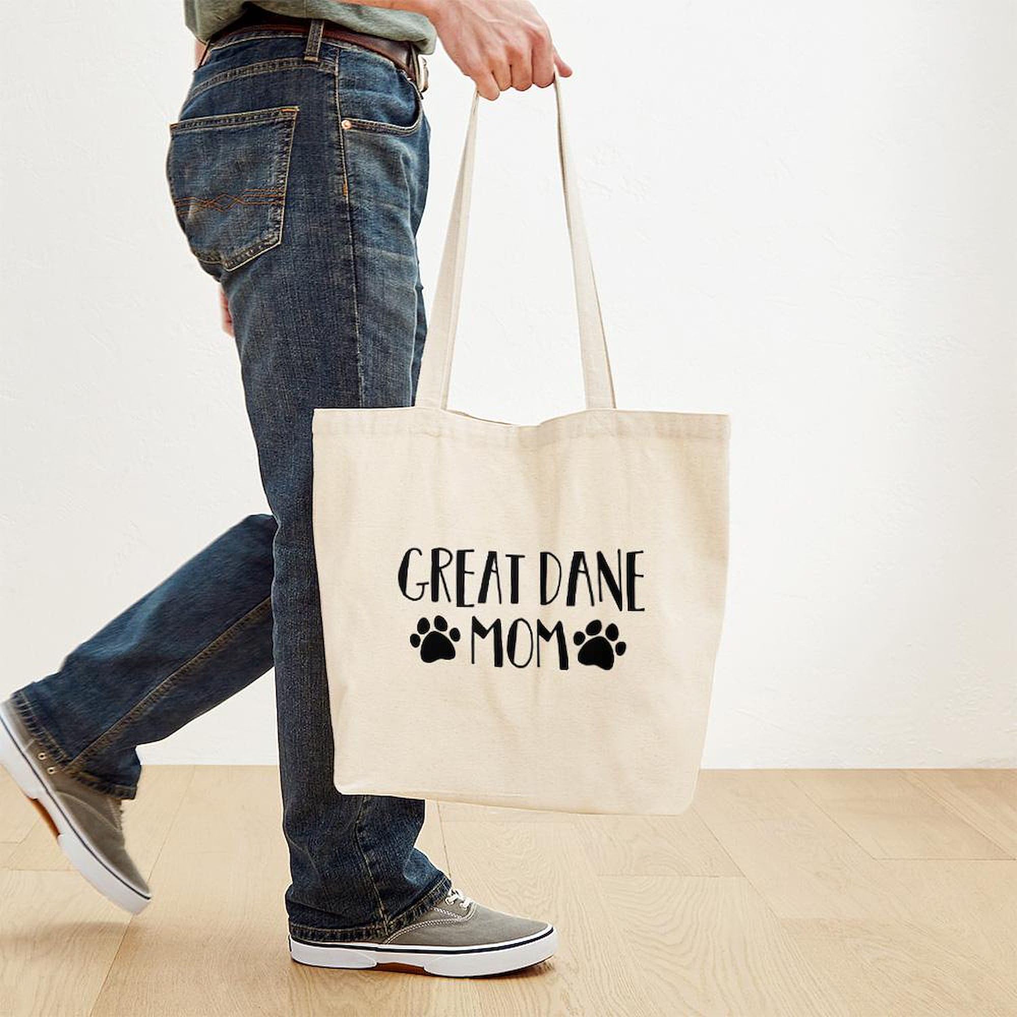 CafePress Great Dane Mom Tote Bag Canvas Tote Shopping Bag