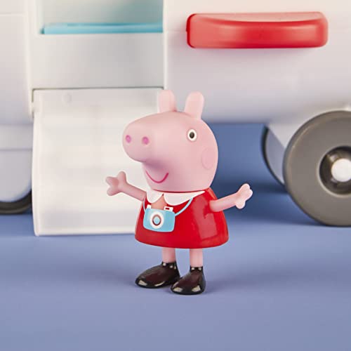 Peppa Pig Peppa’s Adventures Air Peppa Airplane Vehicle Preschool Toy with Rolling Wheels, 1 Figure, 1 Accessory; Ages 3 and Up