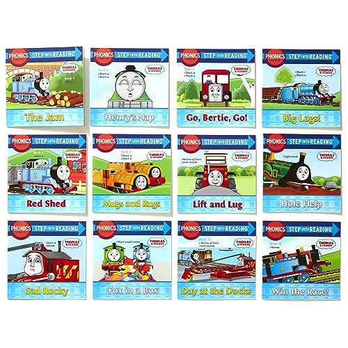 Get Rolling with Phonics (Thomas & Friends): 12 Step into Reading Books