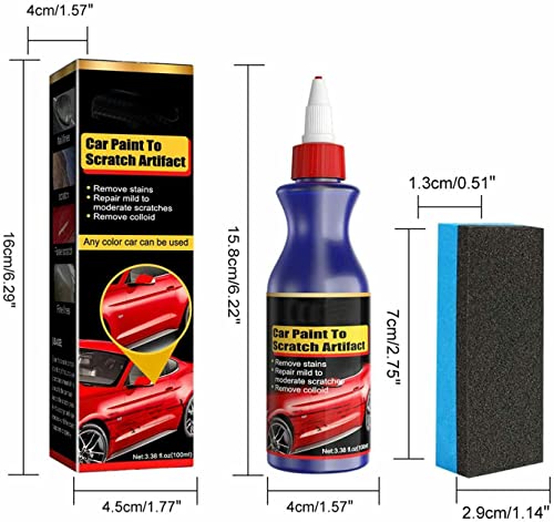 Kolarmo Car Scratch Remover Repair Kit - Car Paint to Scratch Swirl Artifact (2pcs)