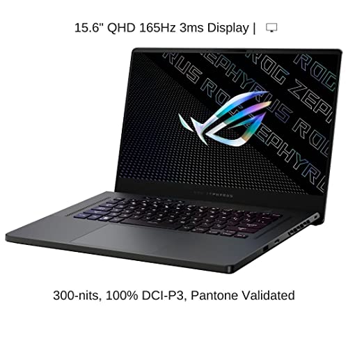 HIDevolution [2022] ASUS ROG Zephyrus G15 GA503RW 15.6" QHD 165Hz, 3.3 GHz AMD Ryzen 9 6900HS, RTX 3070 Ti, 16 GB 4800MHz RAM, 1 TB PCIe SSD