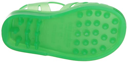Mini Melissa Girls Flat Sandals, Green, 1 Little Kid