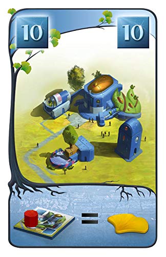 Pearl Games Ginkgopolis Board Game | Competitive Worker Placement Strategy Game for Adults and Kids | Ages 10+ | 1-5 Players | Average Playtime 45 Minutes | Made by Pearl Games