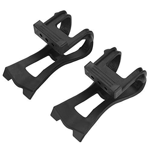 Bike Pedal Straps, Plastic Adjustable Bike Pedals Straps Anti-Slip Bicycle Toe Clip Belt Cycling Accessory